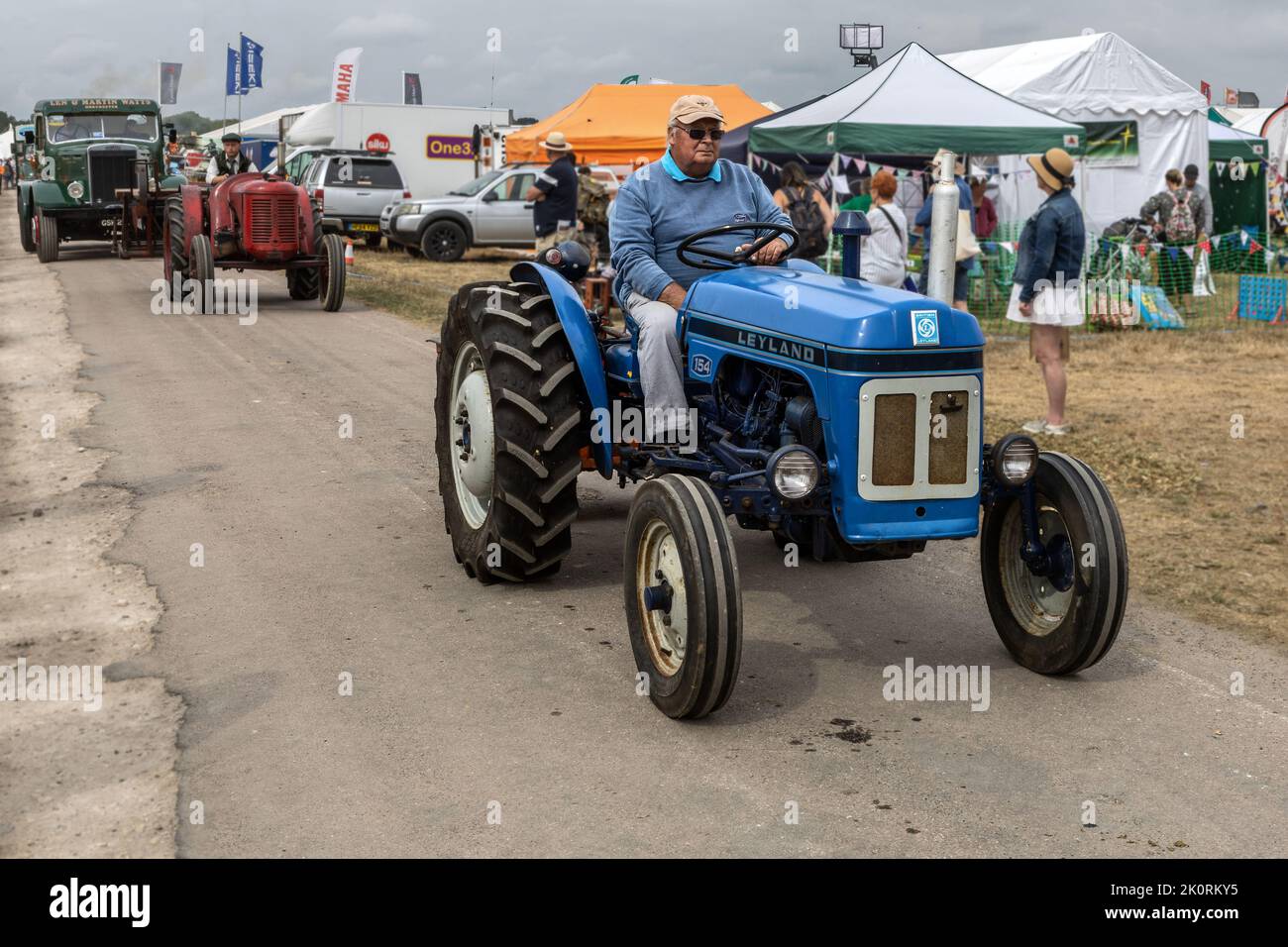 Leyland 154 Tractor, Farm Machinery parade, Dorset County Show 2022 ...