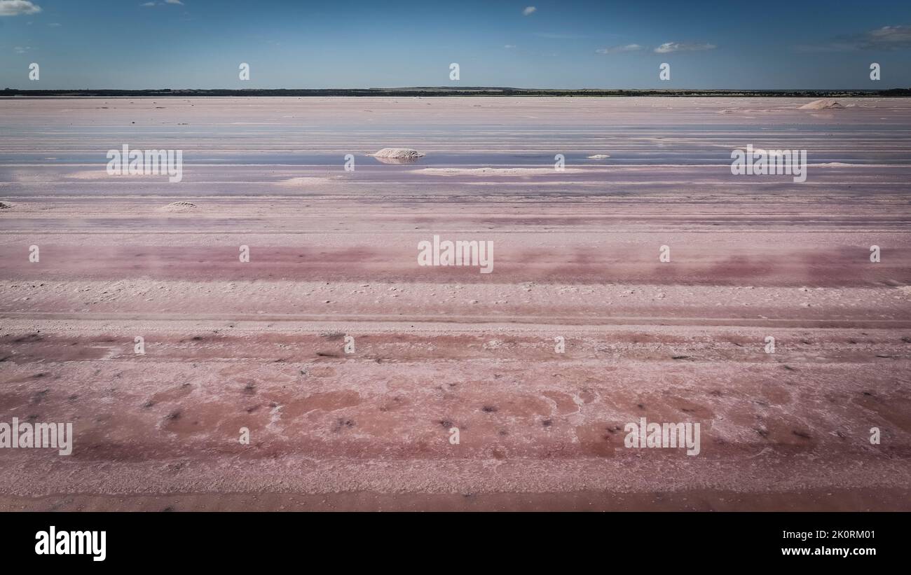 Saline, in patagonia environment, La Pampa Province, Patagonia ...