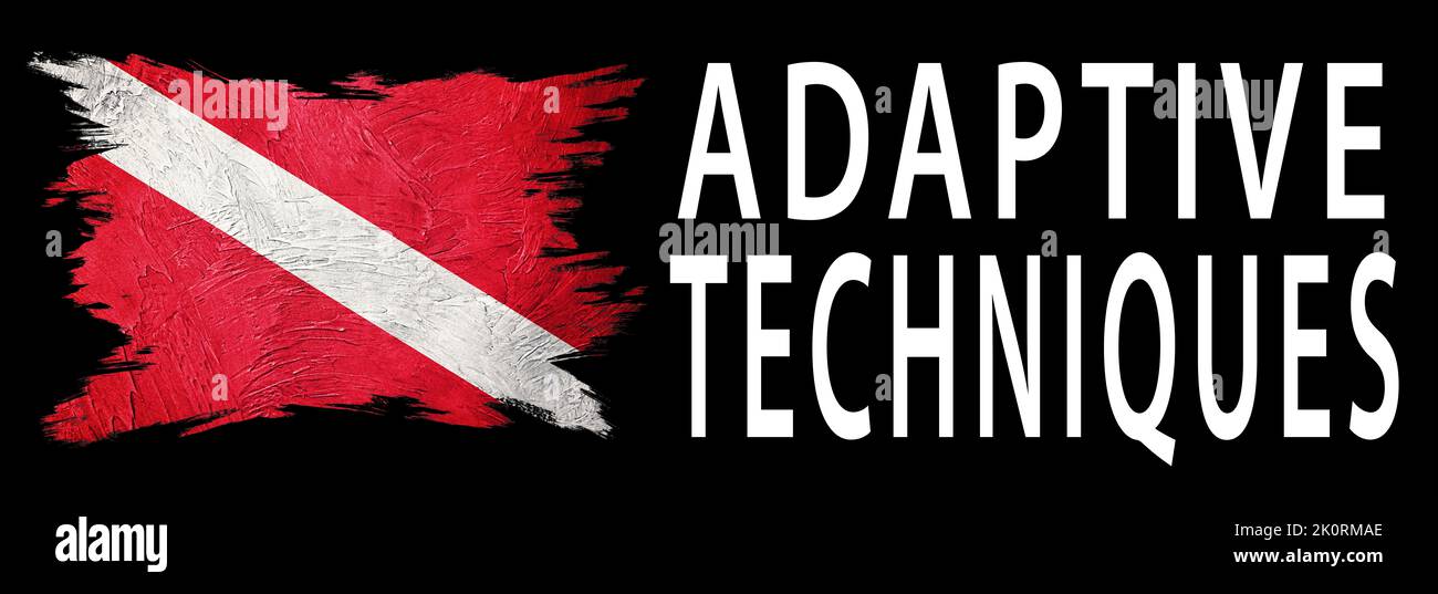 Adaptive Techniques, Diver Down Flag, Scuba flag, Scuba Diving Stock ...