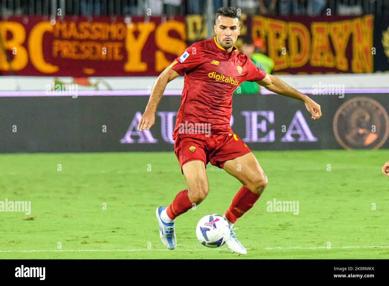 Roma's Mehmet Celik during the italian soccer Serie A match Empoli FC ...