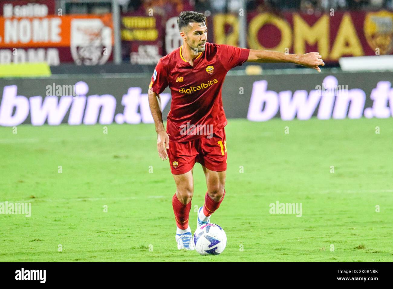 Roma's Mehmet Celik during the italian soccer Serie A match Empoli FC ...