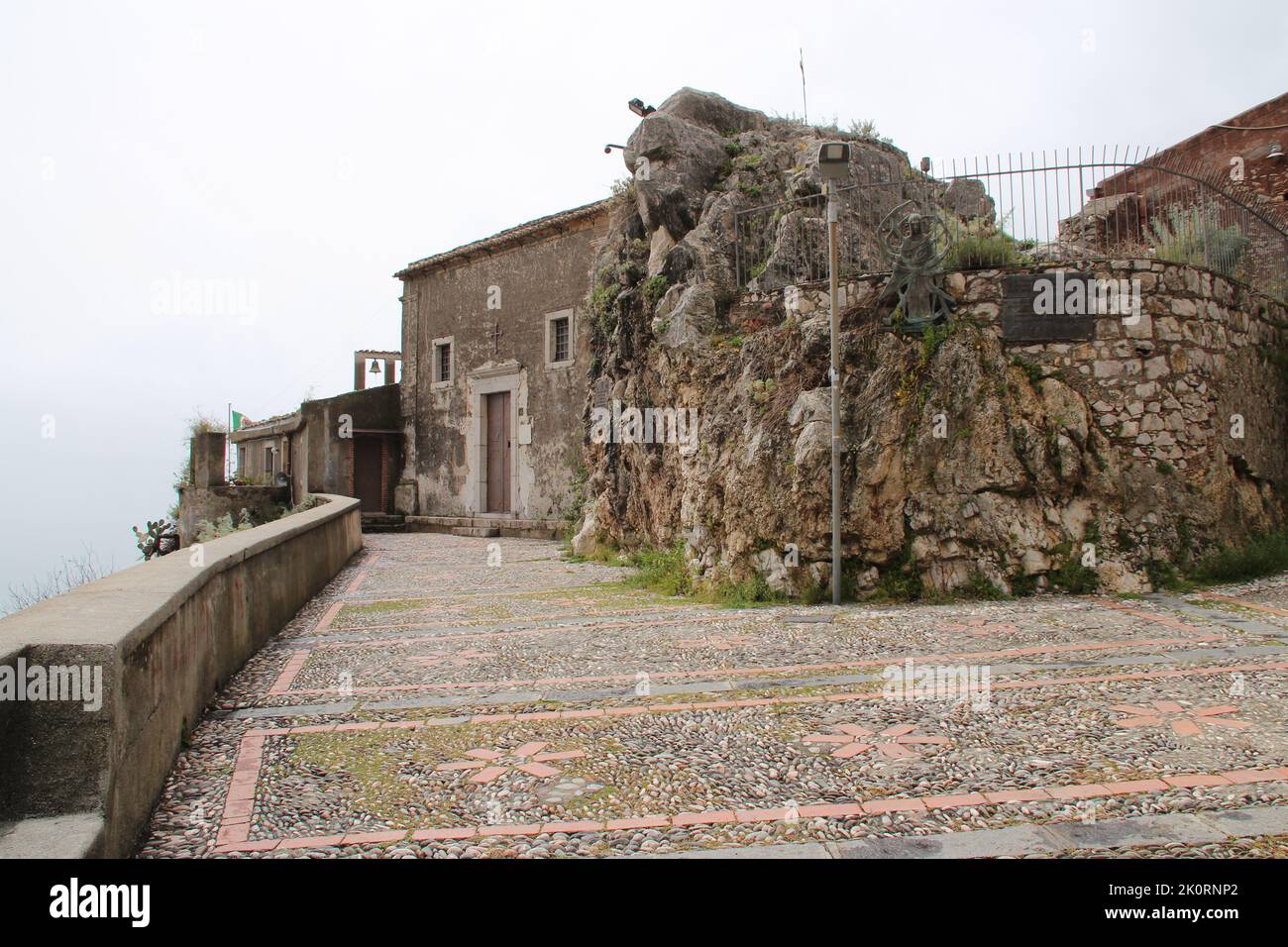 madonna della rocca church in taormina in sicily (italy Stock Photo - Alamy