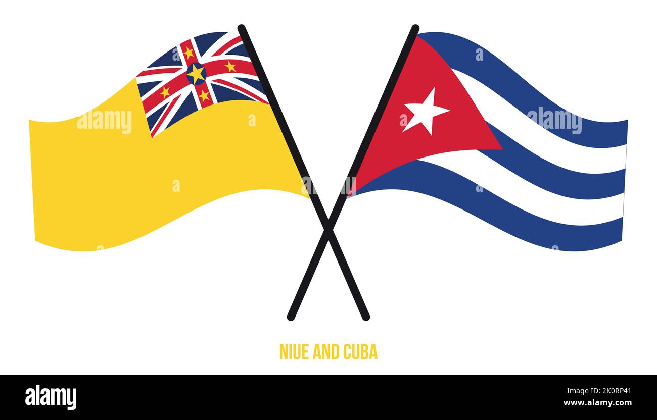Cuba niue flag Stock Vector Images - Alamy