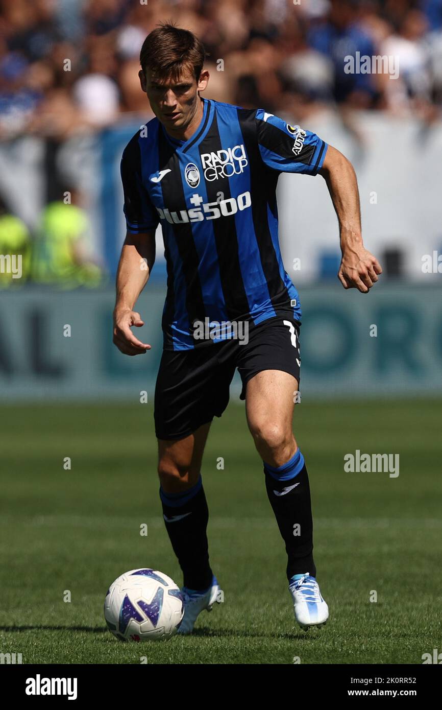 Bergamo, Italy. 11th Sep, 2022. Marten De Roon of Atalanta BC in action ...