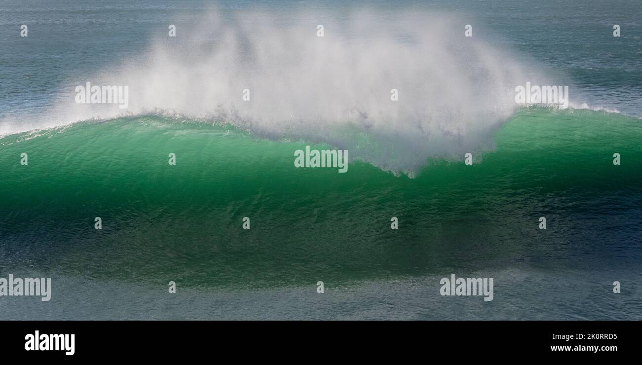 Wave and surf images from Porthleven reef Cornwall Stock Photo - Alamy