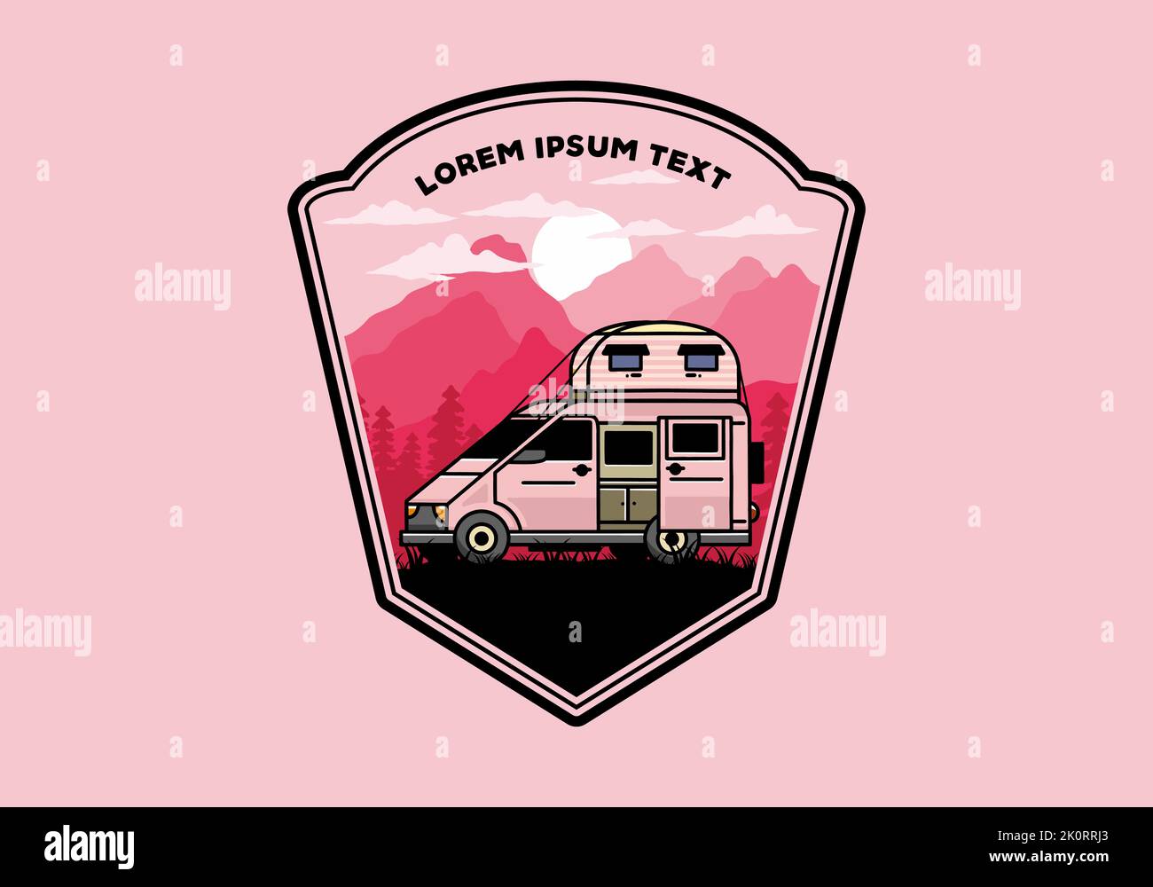 Vehicle roof tent Stock Vector Images - Alamy