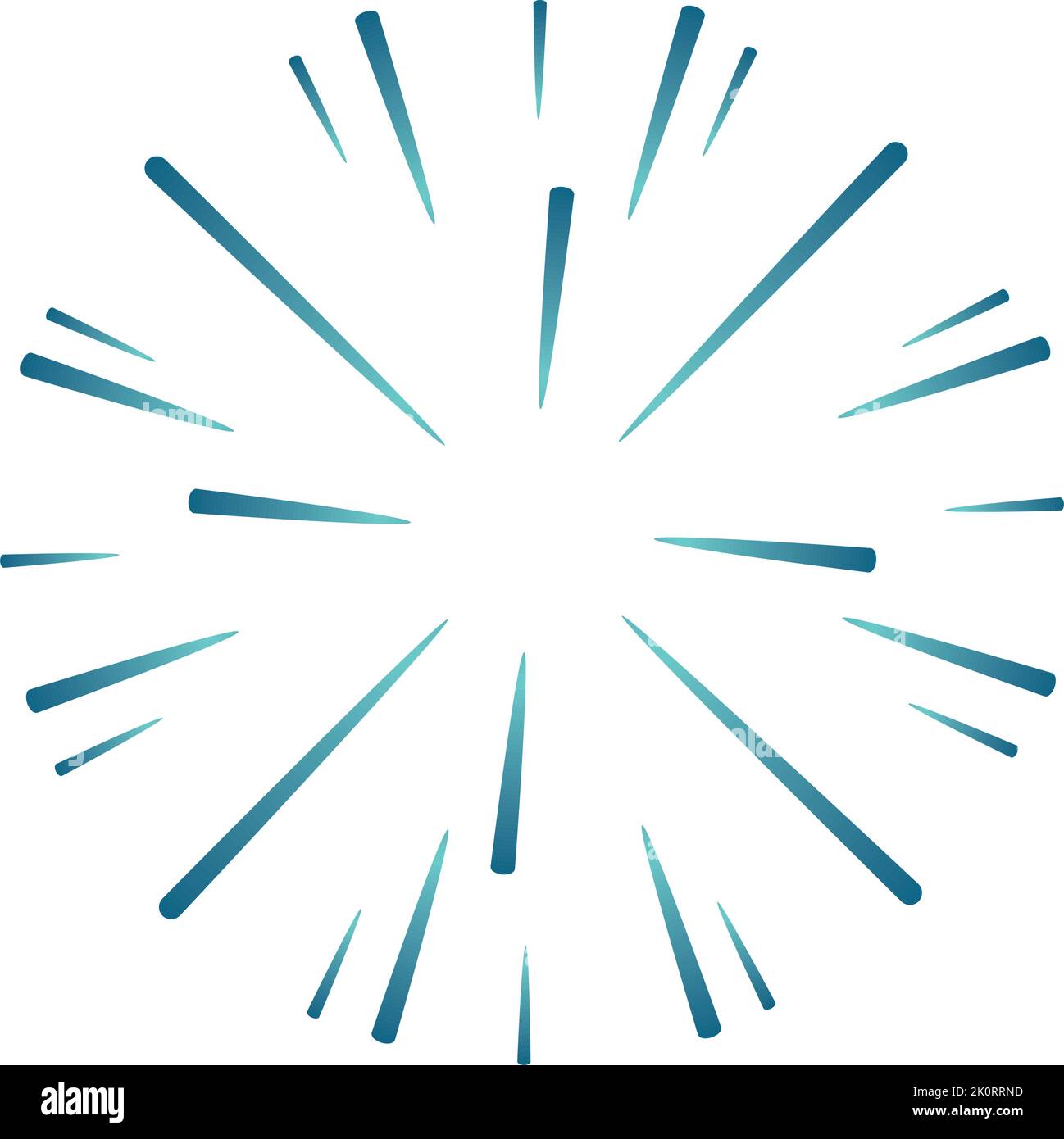 blue firework burst Stock Vector Image & Art - Alamy