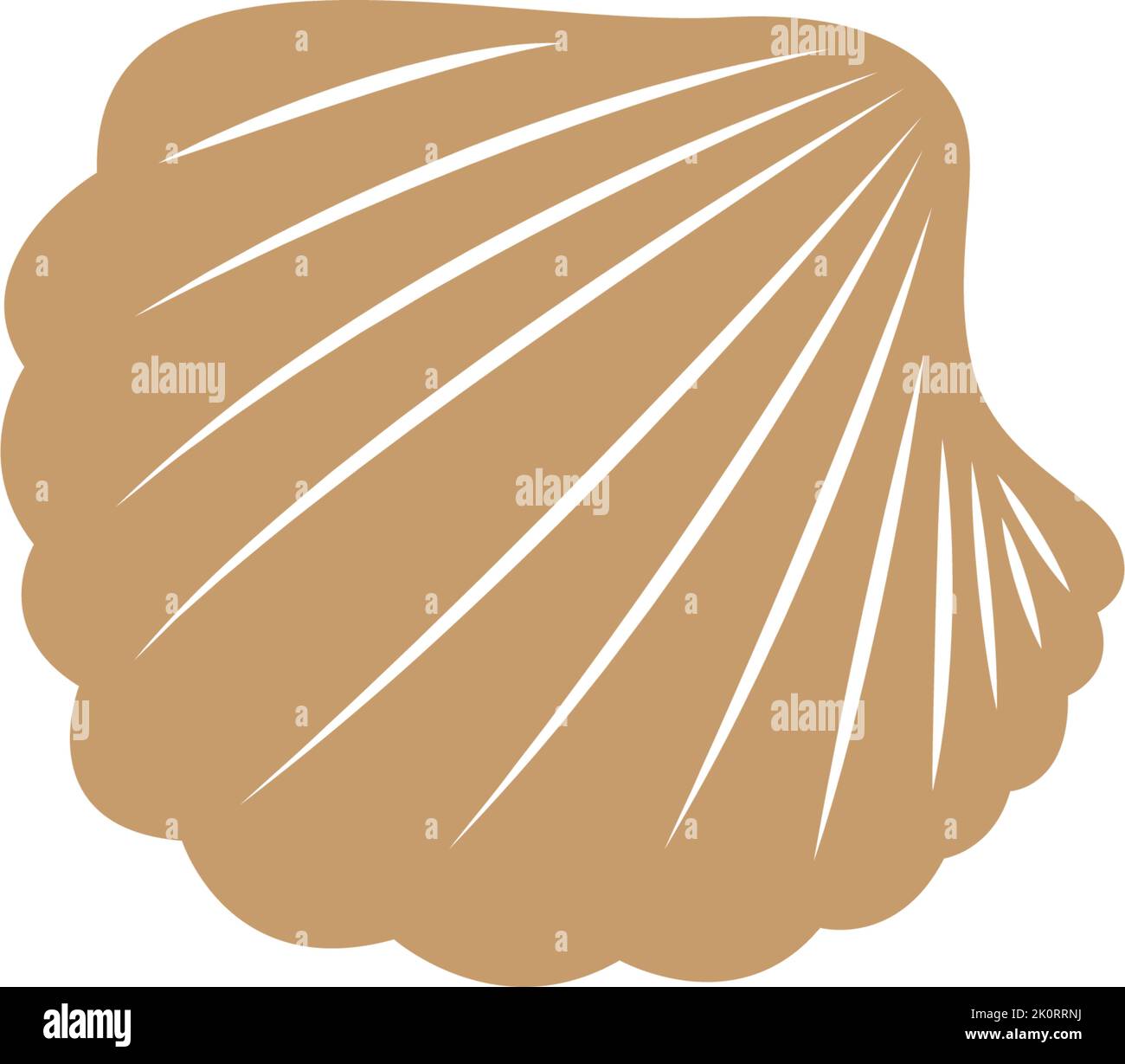 Beautiful shell icon logo design illustration Stock Vector Image & Art ...