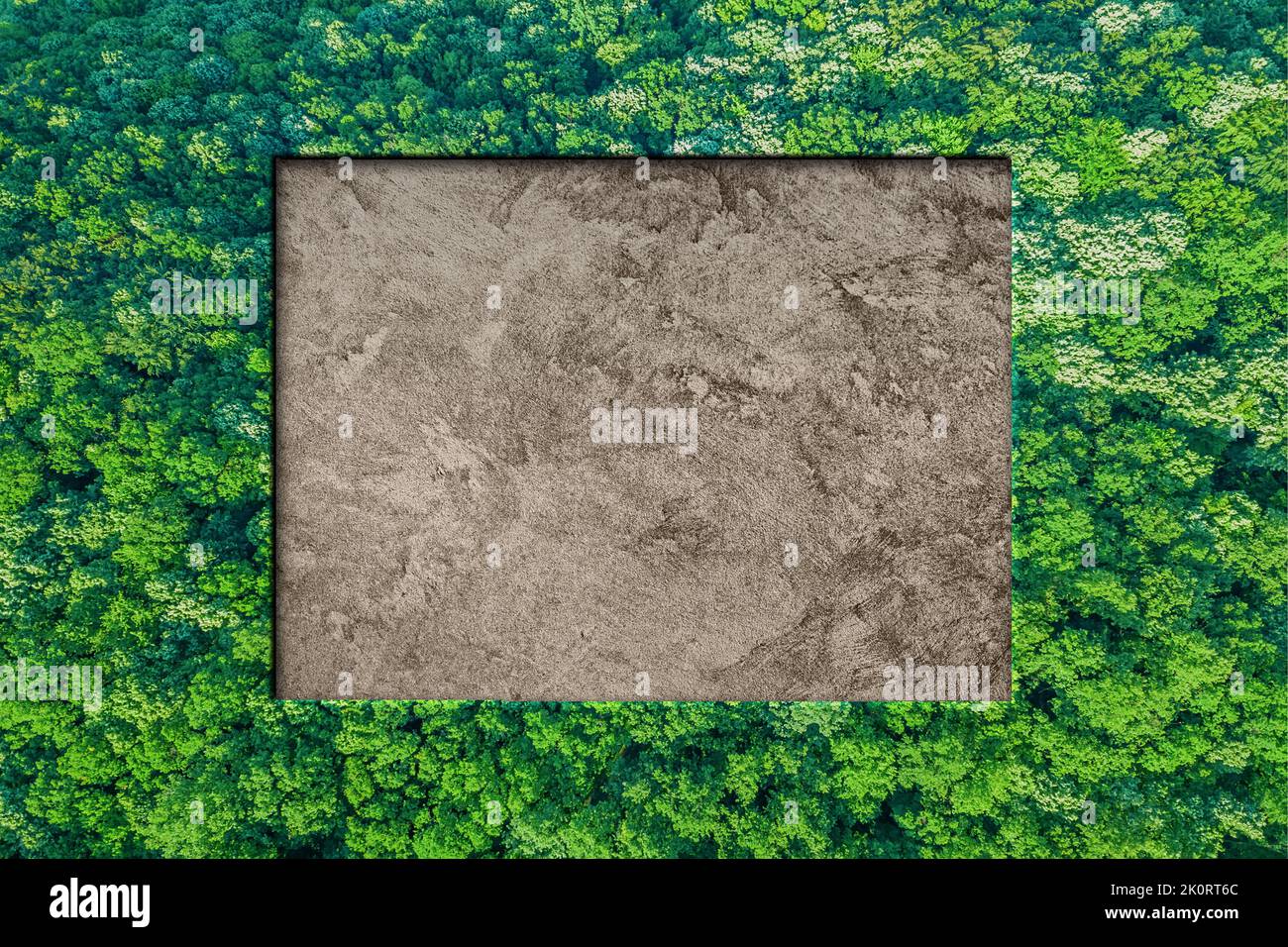 Sustainable habitat Map of Colorado, Environment concept Stock Photo ...