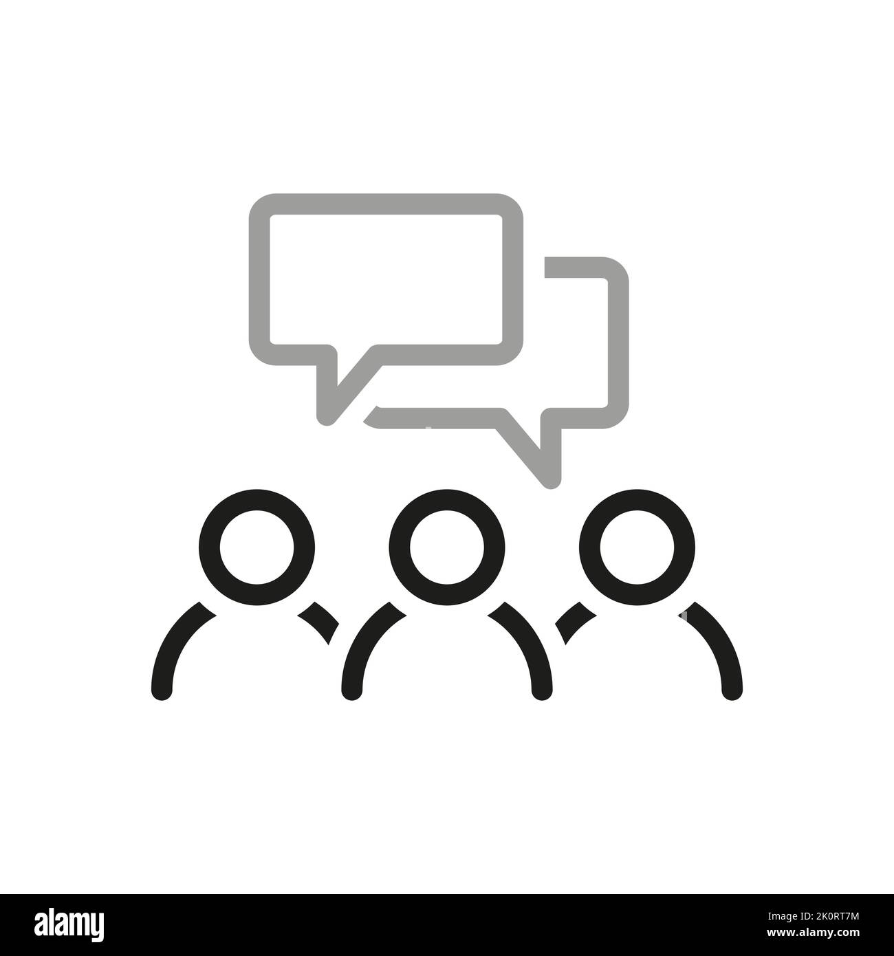 Simple of Team Work Related Vector Line Icon. Contains such Icon as ...
