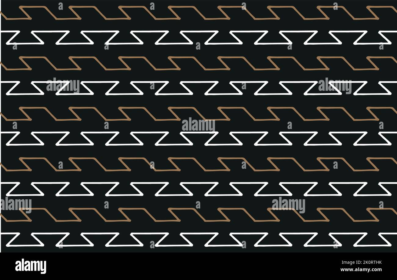 Seamless Greek hand drawn ornament luxury Background Pattern Texture ...
