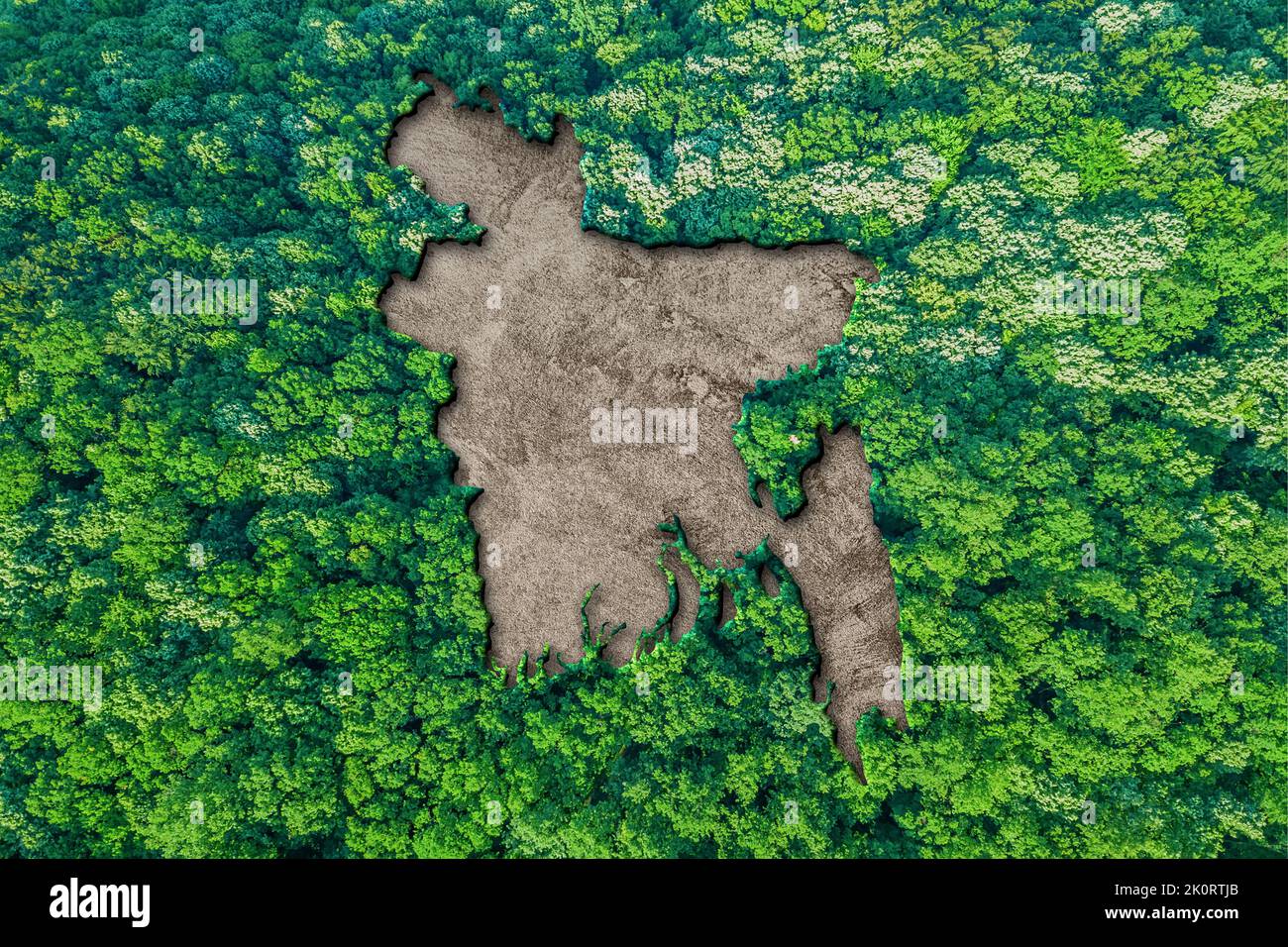 Green bangladesh map hi-res stock photography and images - Alamy