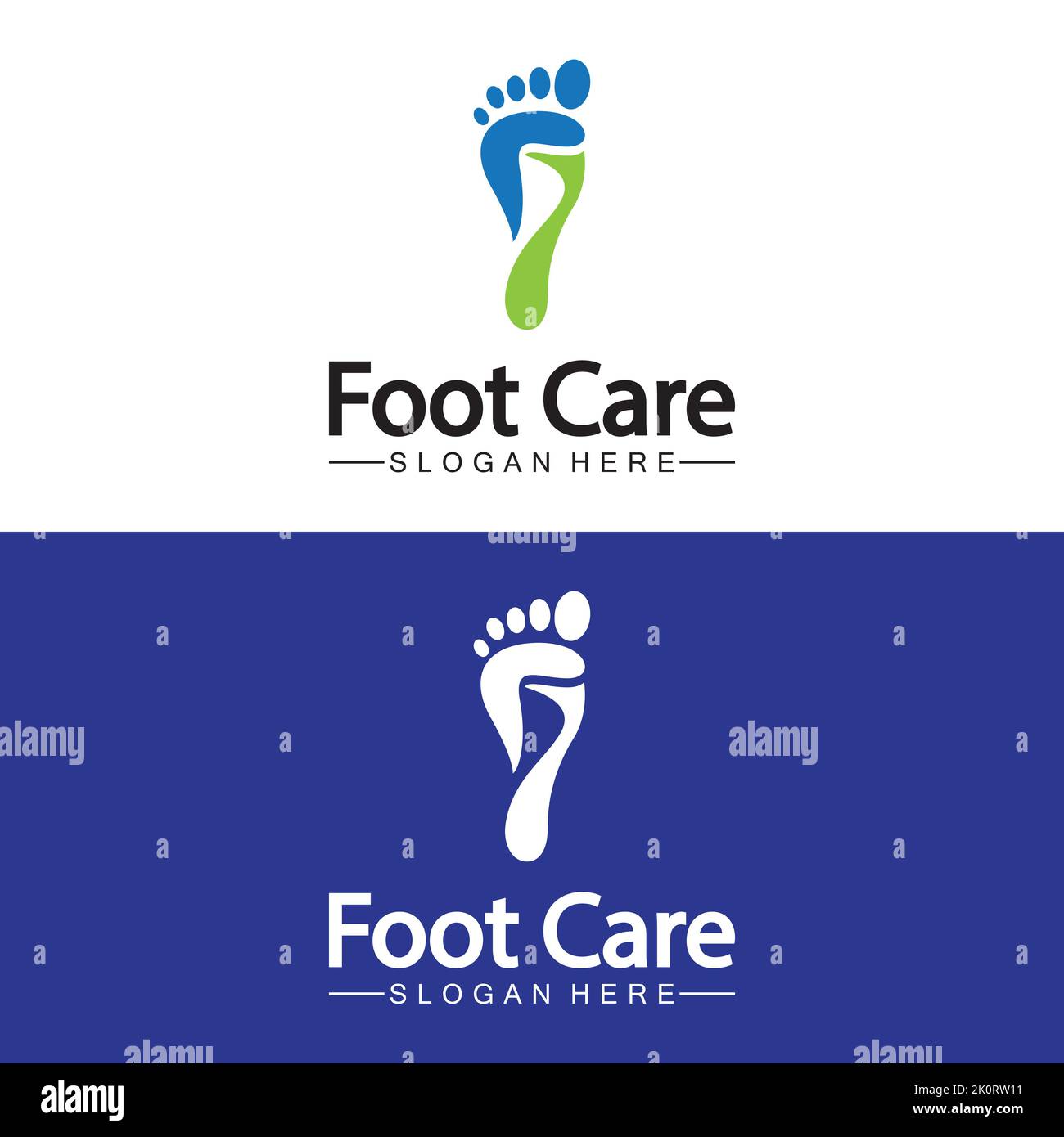Foot logo design vector template Stock Vector Image & Art - Alamy