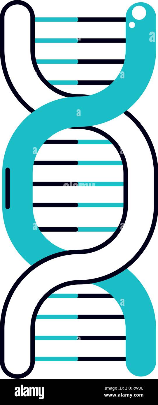 dna chain icon Stock Vector Image & Art - Alamy