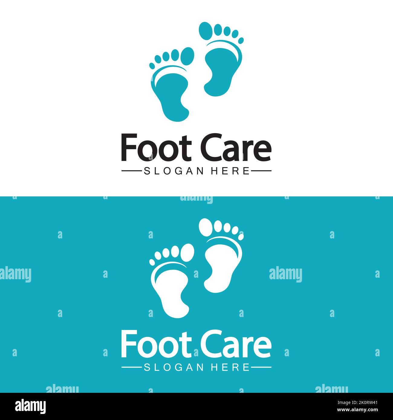 Foot logo design vector template Stock Vector Image & Art - Alamy