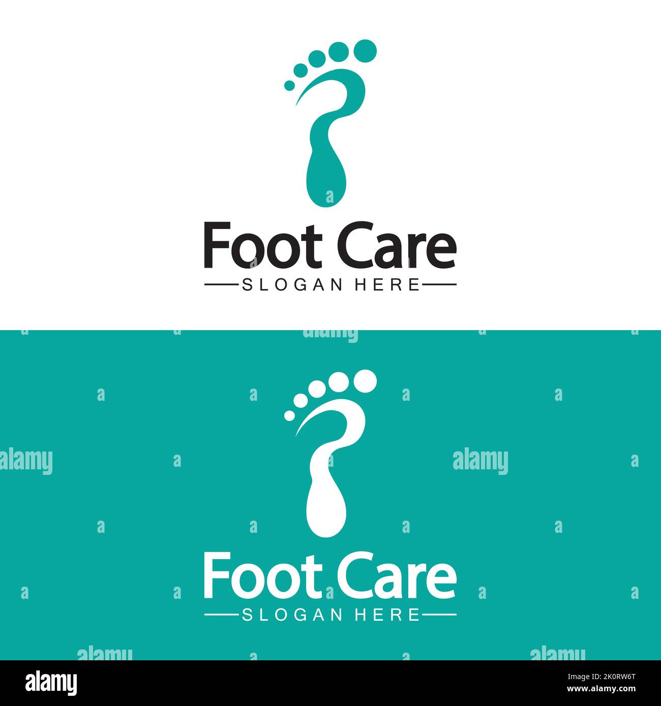 Foot logo design vector template Stock Vector Image & Art - Alamy