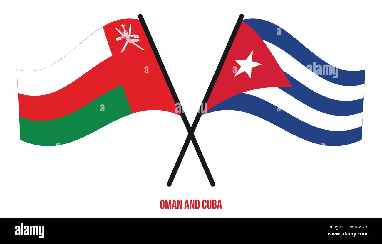 Oman flags official meeting Cut Out Stock Images & Pictures - Alamy