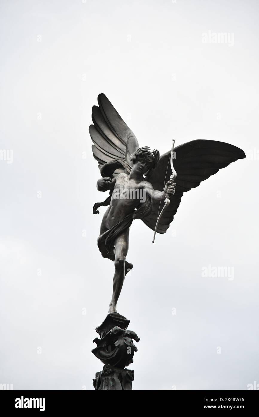 Eros, Piccadilly circus, London Stock Photo - Alamy