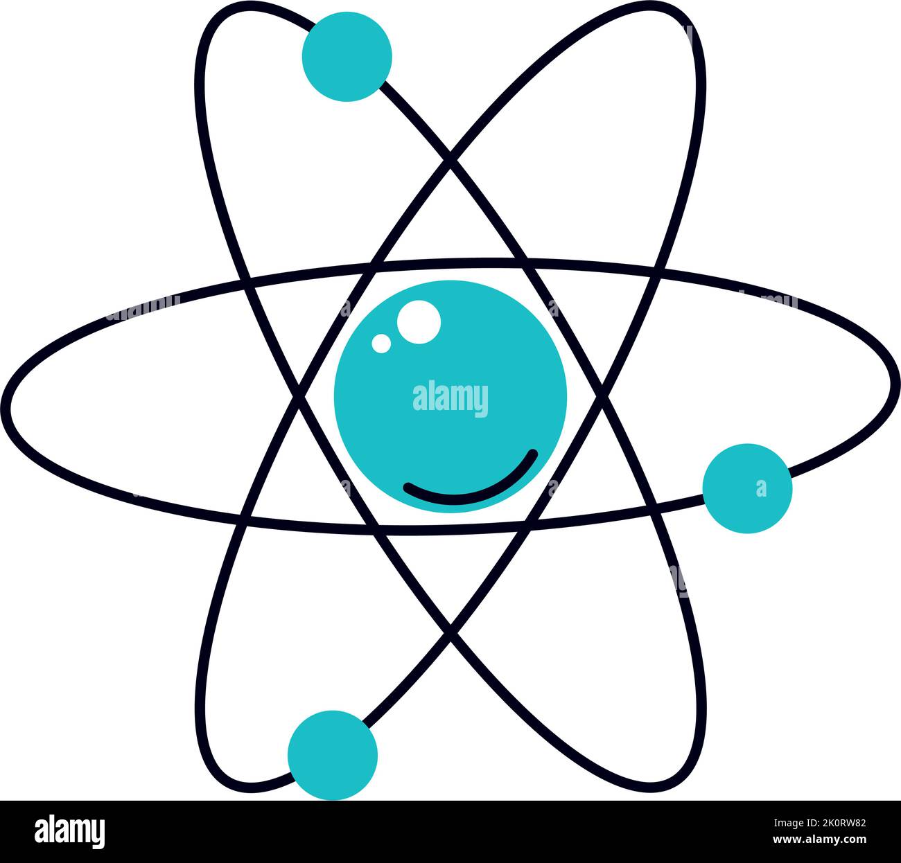 atom icon image Stock Vector Image & Art - Alamy