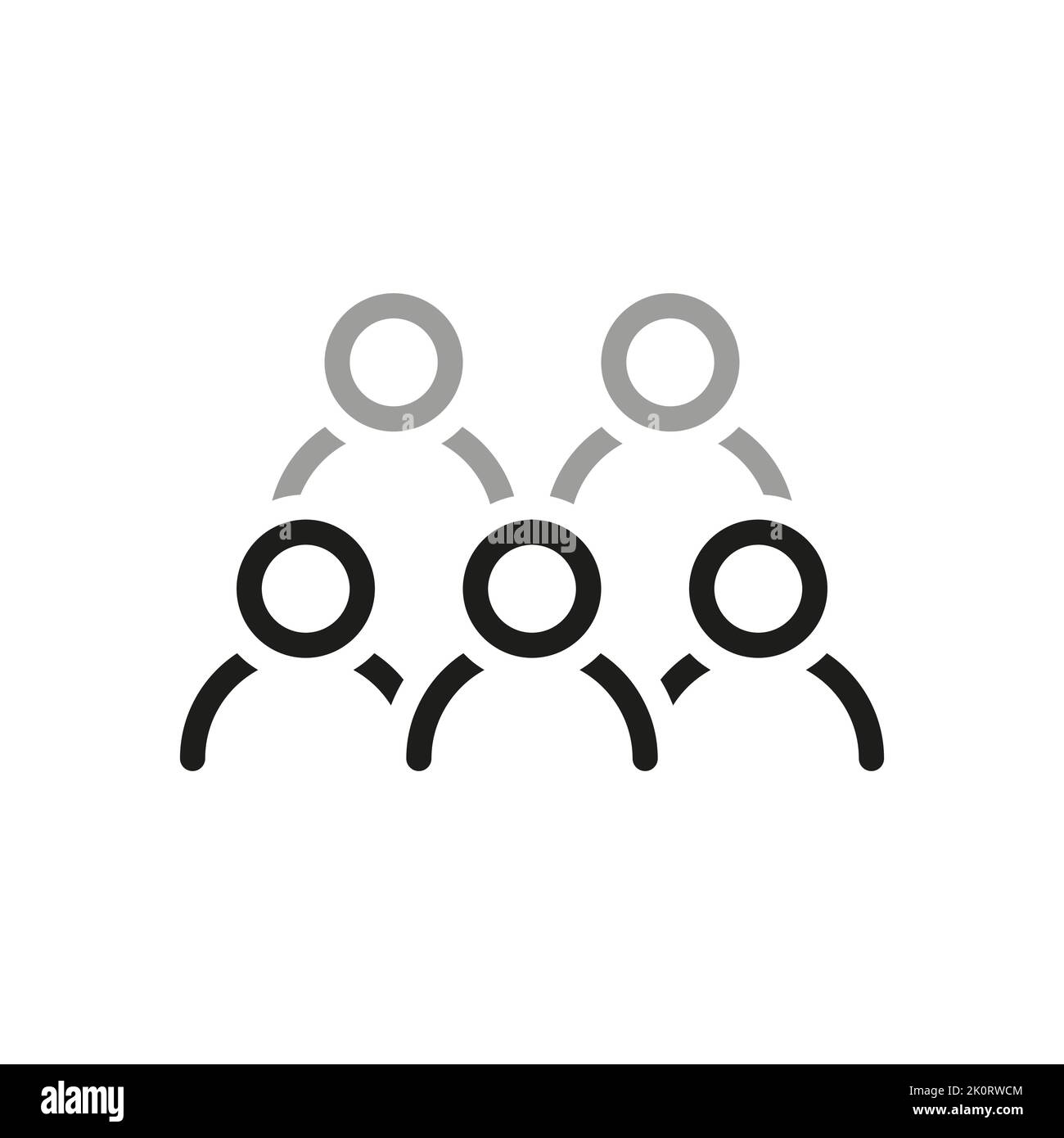 Simple of Team Work Related Vector Line Icon. Contains such Icon as ...