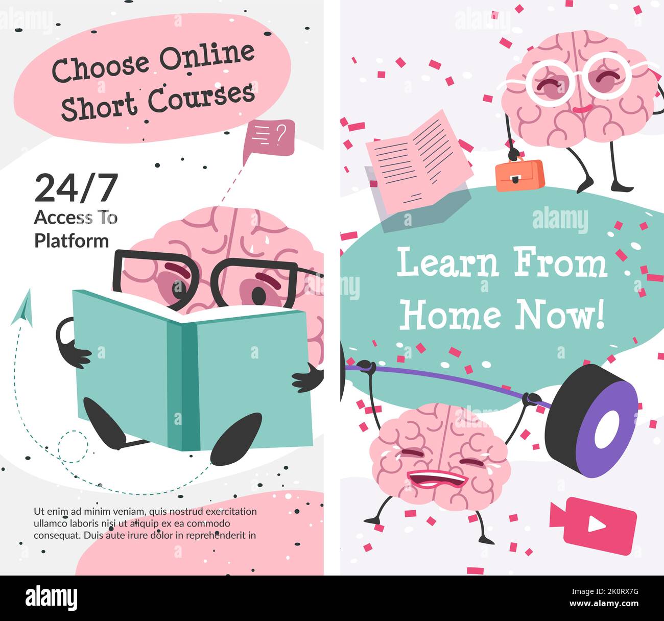 Browsing course Stock Vector Images - Alamy