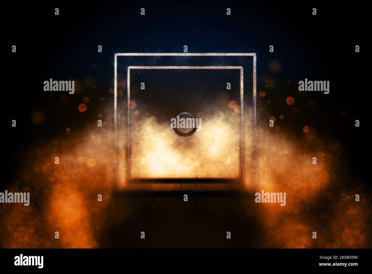 Dice One at top, Die Symbol, Blue Symbol Stock Photo - Alamy