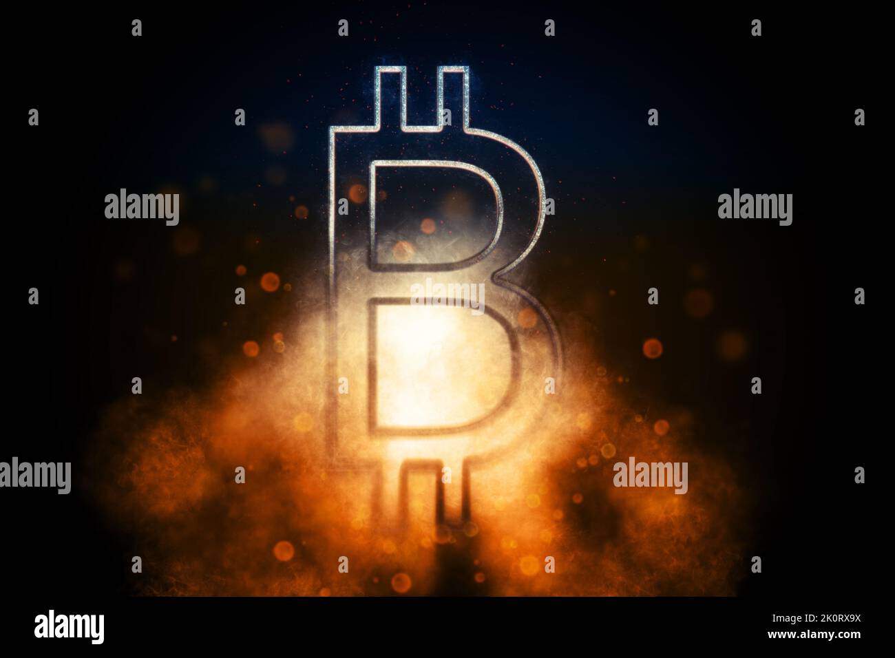Bitcoin Symbol, BTC Crypto currency symbol, Blockchain cryptocurrency ...