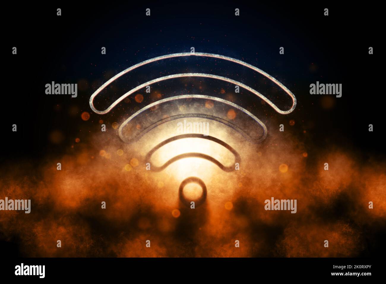 Wireless internet access, free wifi connection, Internet technology ...