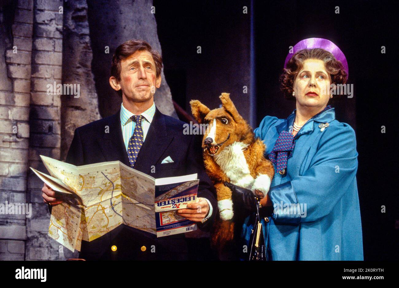 Toby Salaman (Prince Charles), Pam Ferris (The Queen) in THE QUEEN AND ...