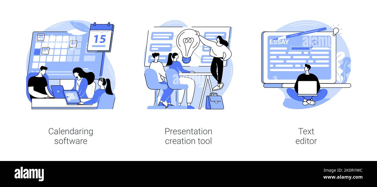 Working software text Stock Vector Images - Alamy