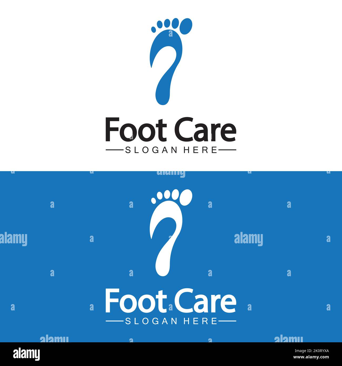 Foot logo design vector template Stock Vector Image & Art - Alamy