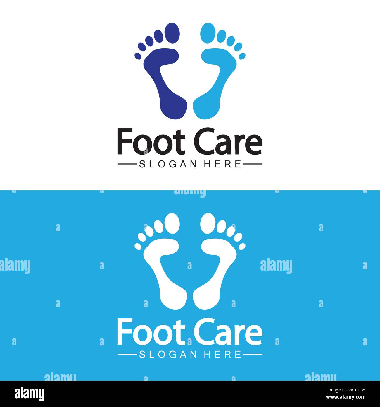 Foot logo design vector template Stock Vector Image & Art - Alamy
