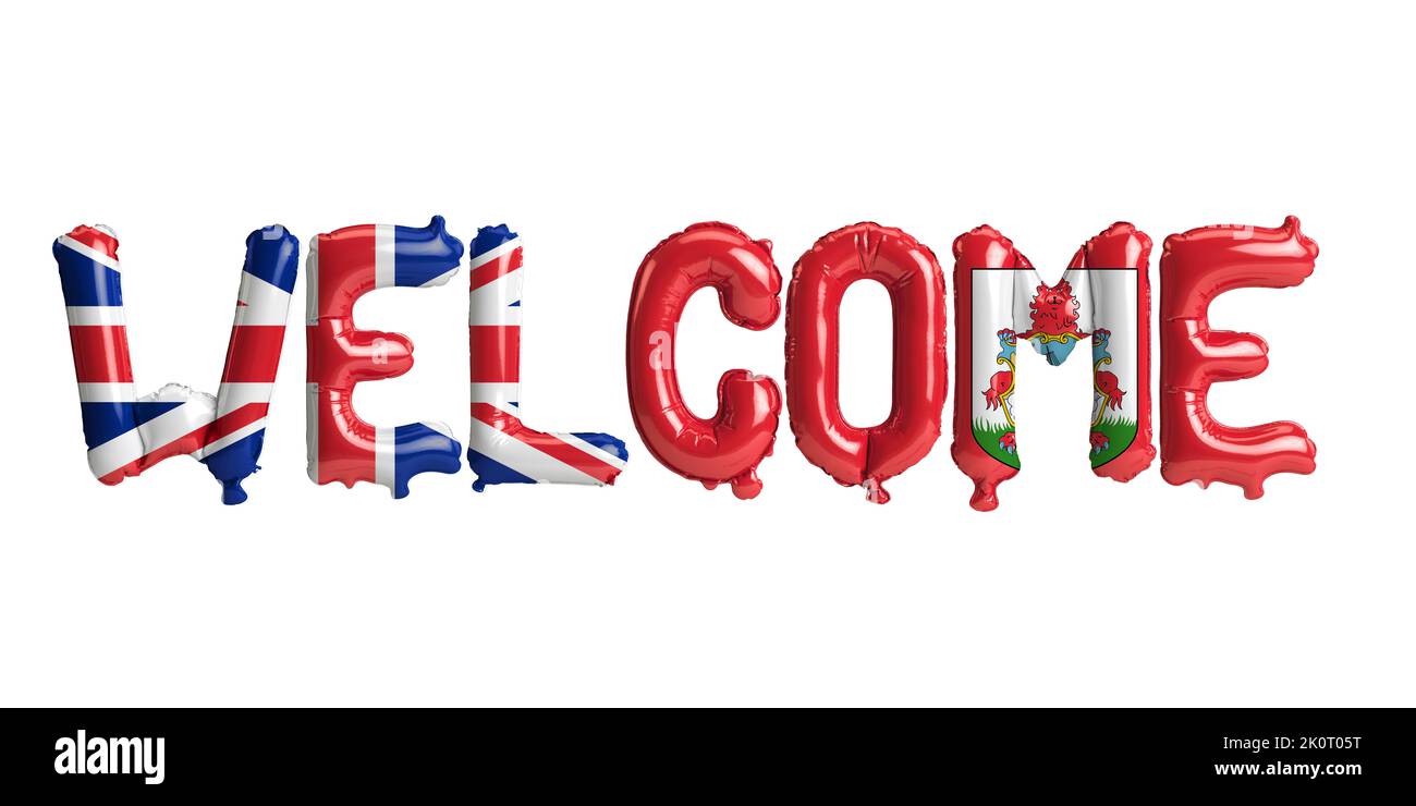 Bermuda flag national 3d flag hi-res stock photography and images - Alamy