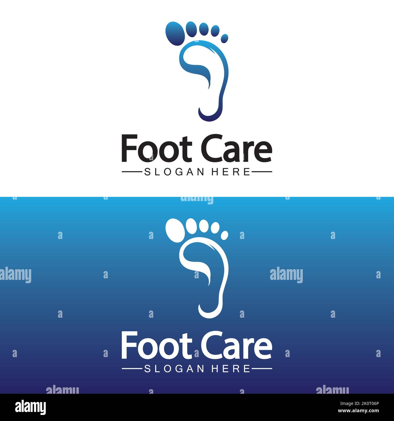 Foot logo design vector template Stock Vector Image & Art - Alamy