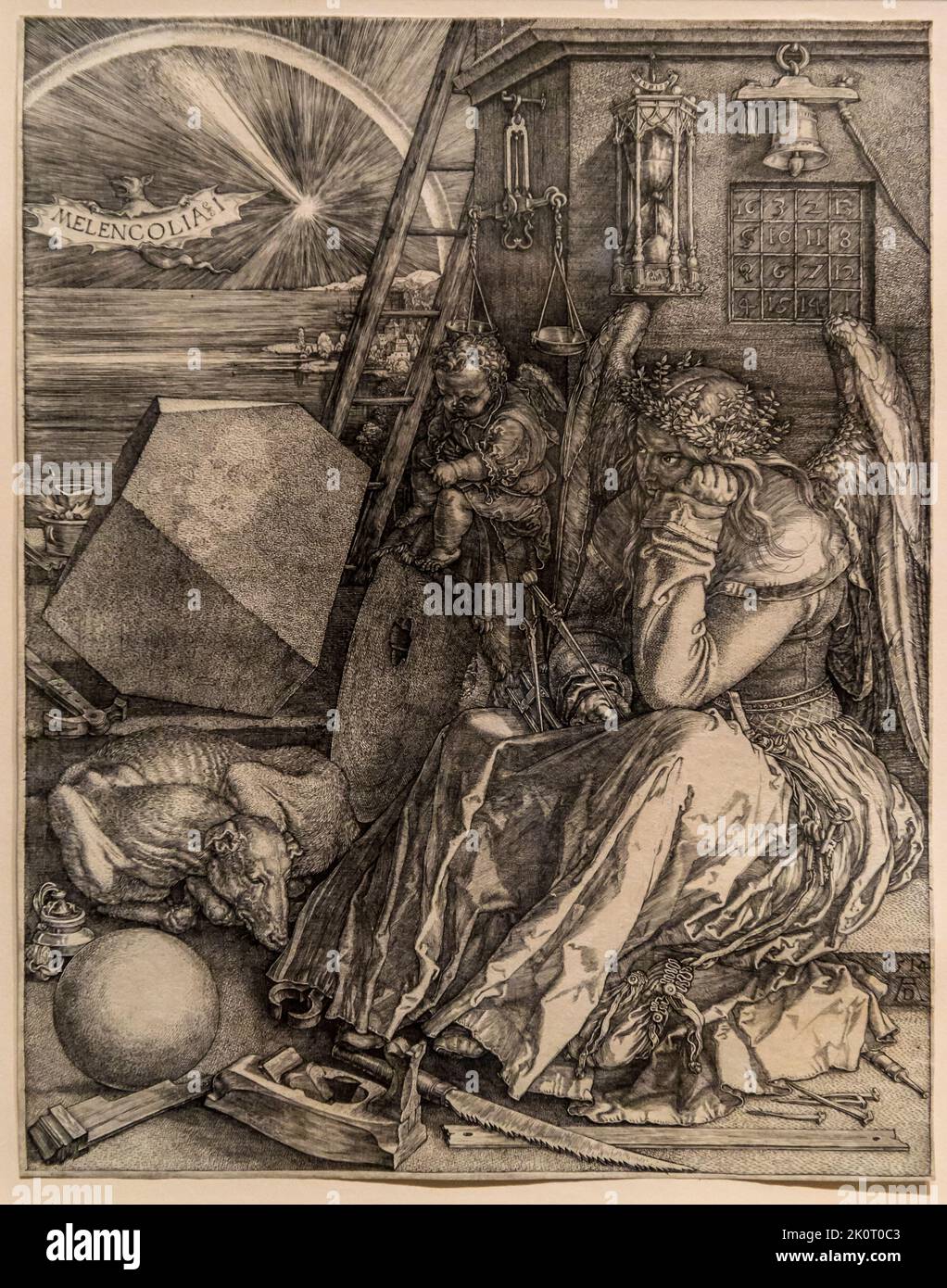 Engraving by Albrecht Durer Melencolia I, Columbus Museum of Art ...