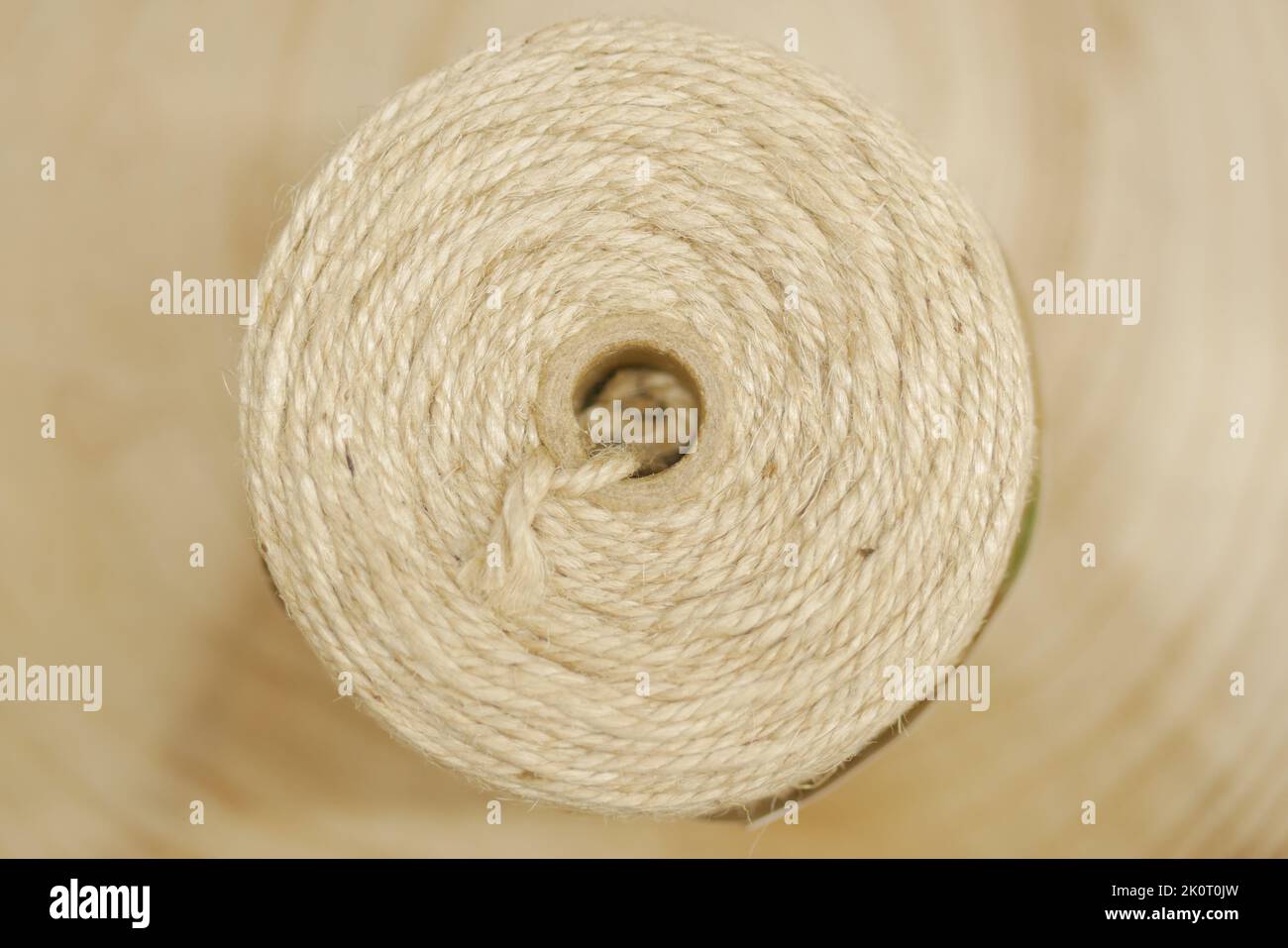 Roap texture on a table closeup Stock Photo - Alamy