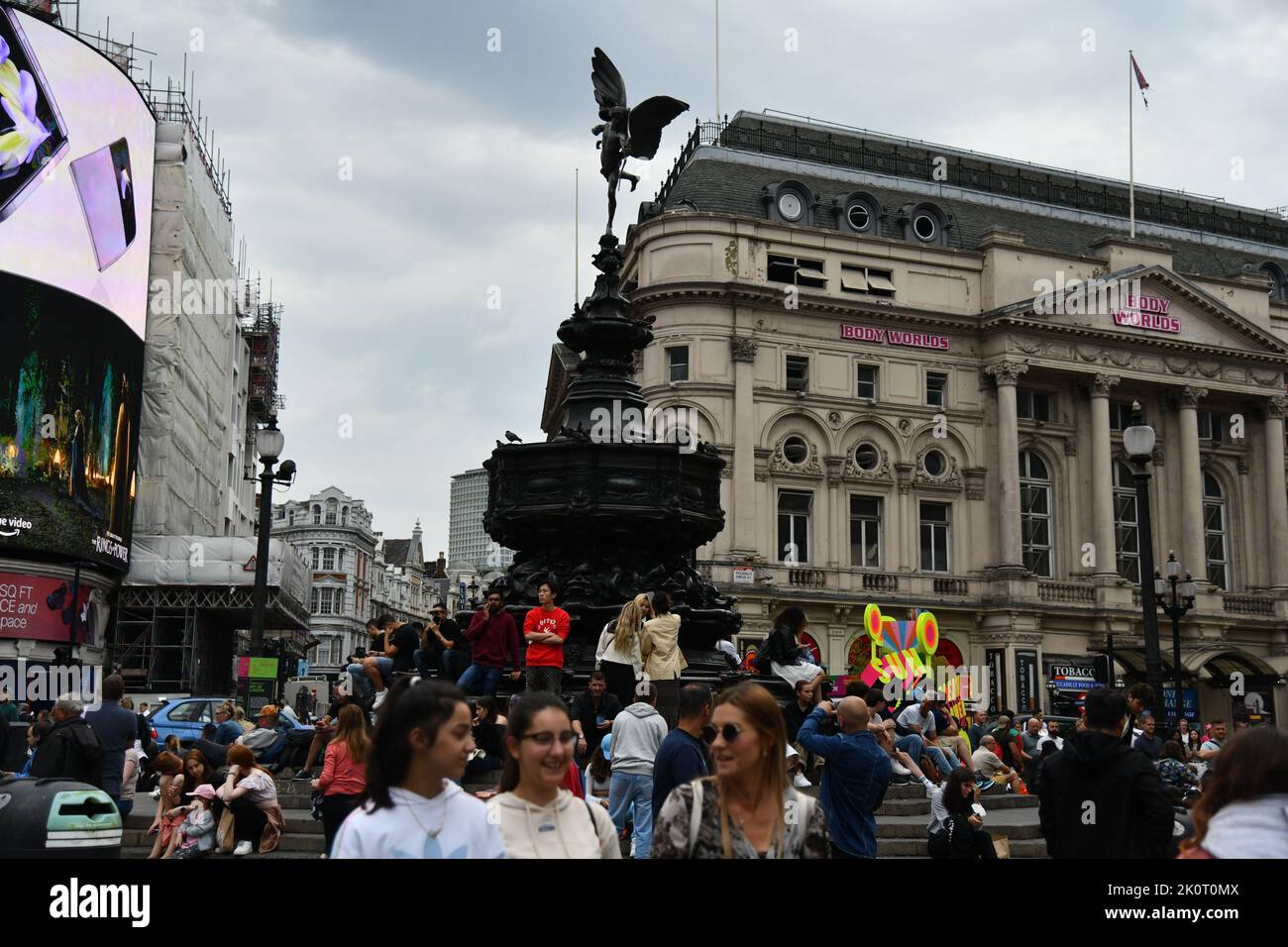 Eros, Piccadilly circus, London Stock Photo - Alamy
