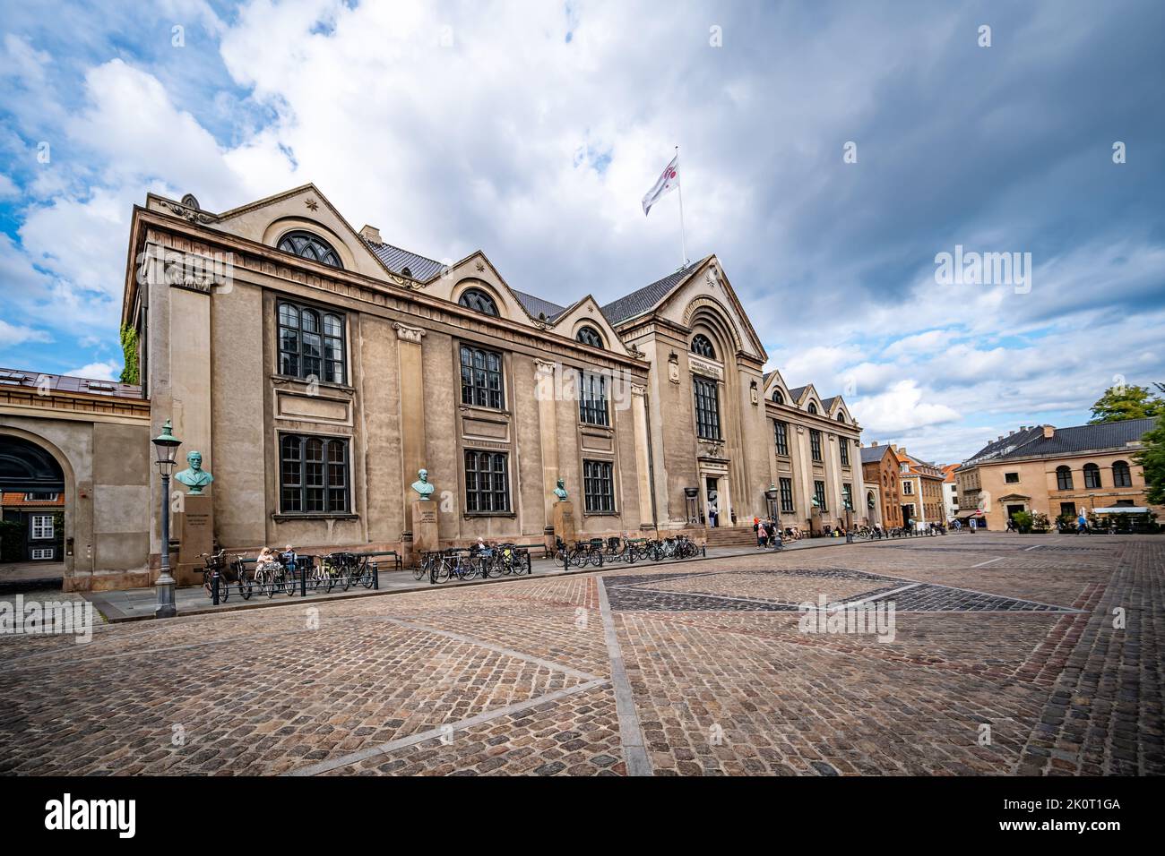 University of copenhagen the old part, Denmark Stock Photo - Alamy