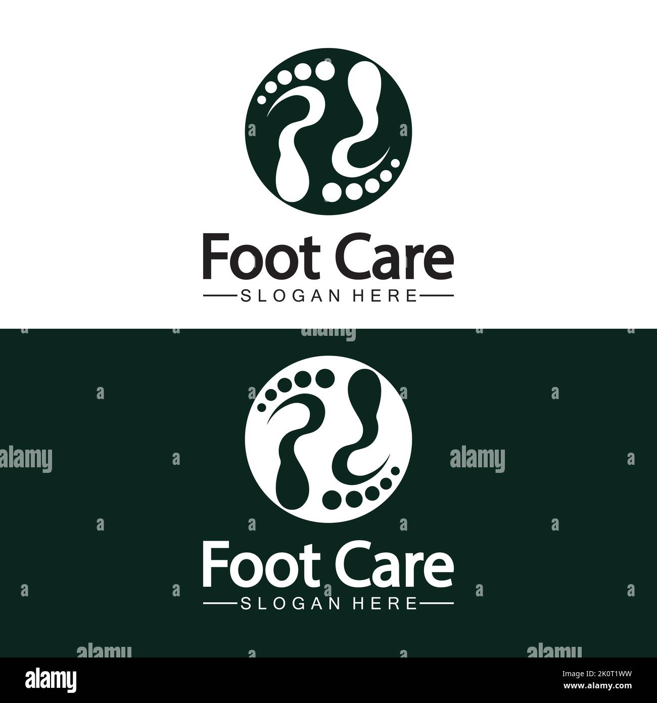 Foot logo design vector template Stock Vector Image & Art - Alamy