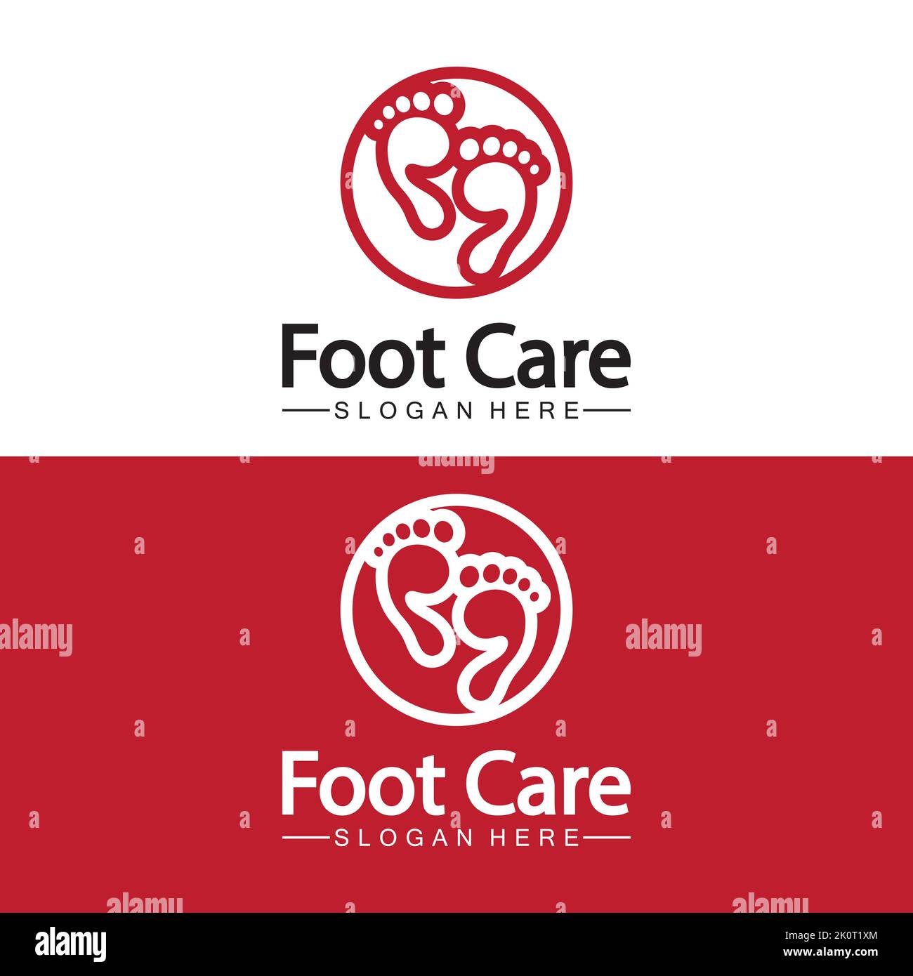Foot logo design vector template Stock Vector Image & Art - Alamy