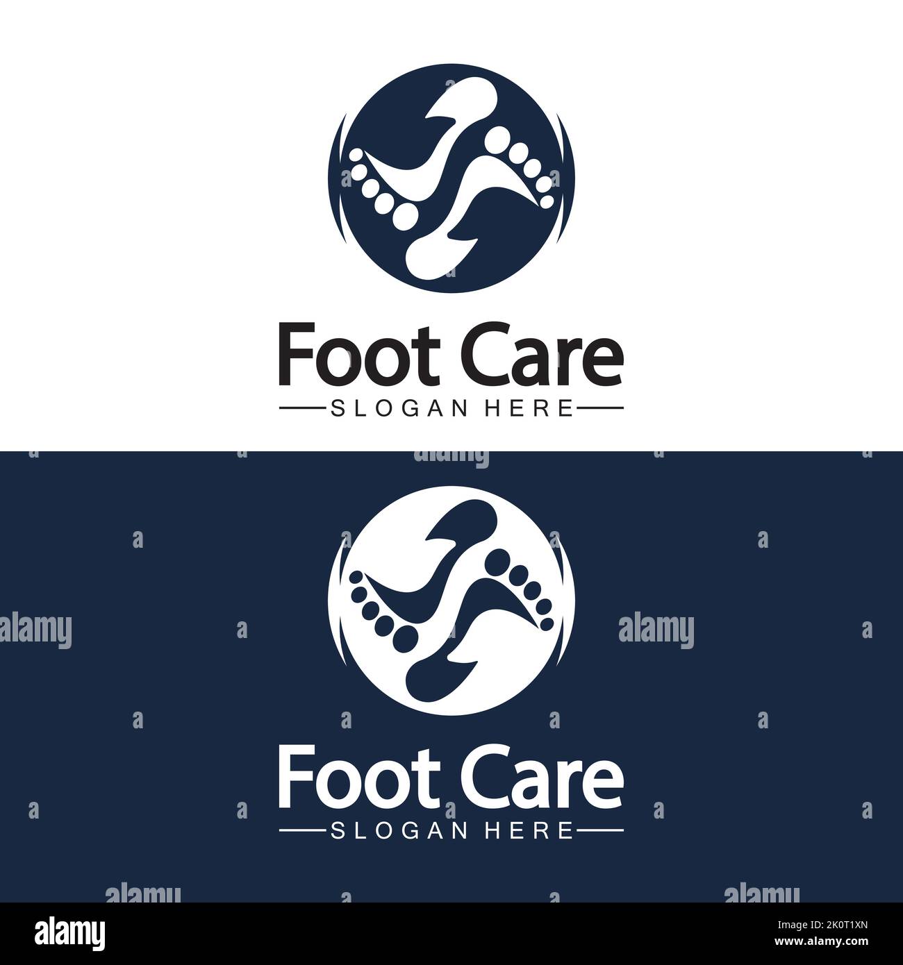 Foot logo design vector template Stock Vector Image & Art - Alamy