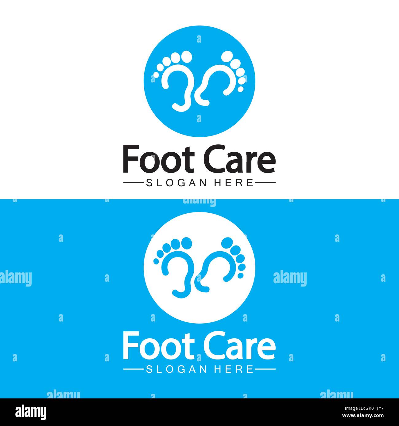 Foot logo design vector template Stock Vector Image & Art - Alamy