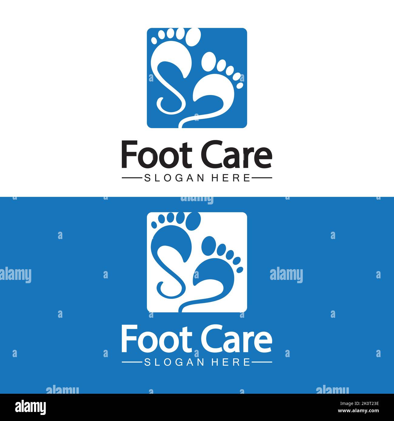 Foot logo design vector template Stock Vector Image & Art - Alamy