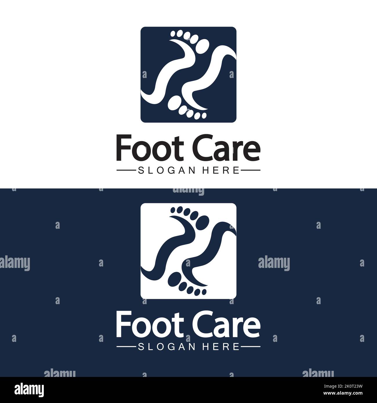 Foot logo design vector template Stock Vector Image & Art - Alamy