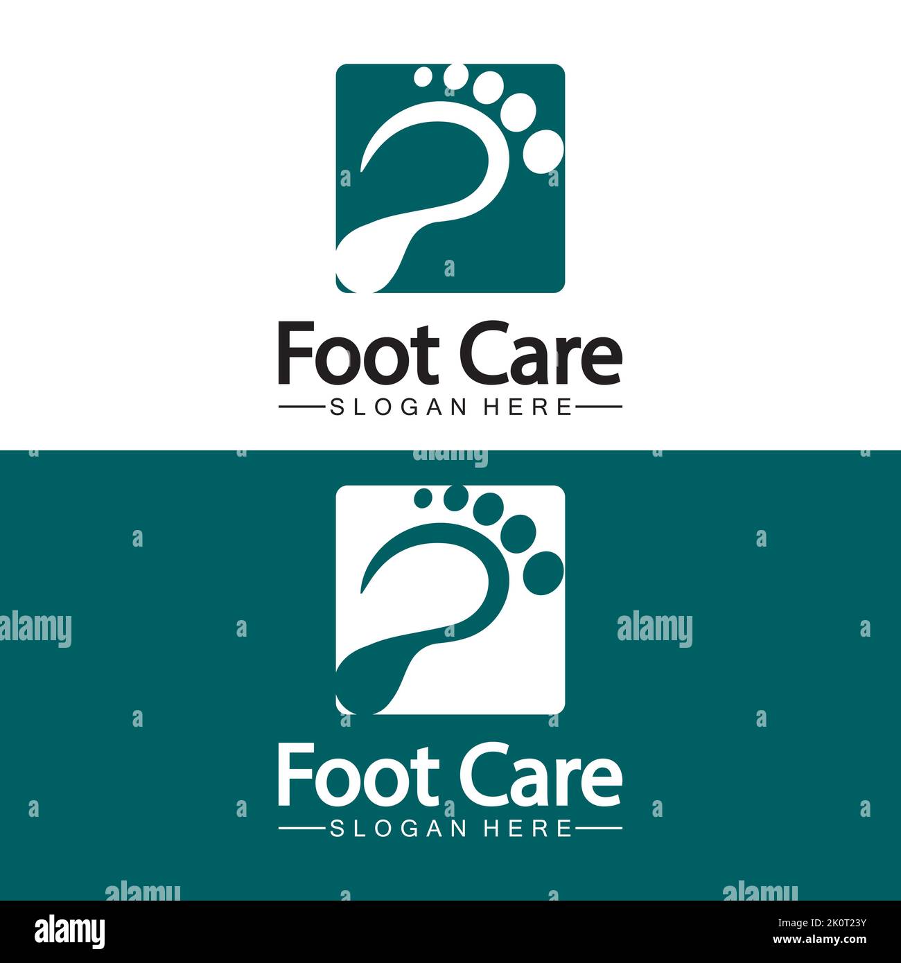 Foot logo design vector template Stock Vector Image & Art - Alamy
