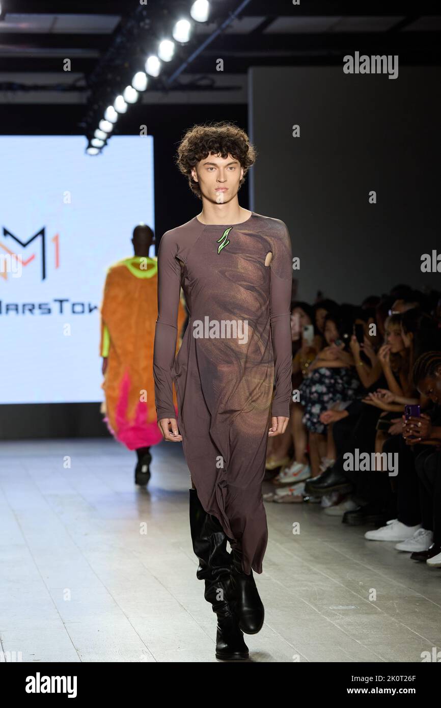 New York, NY, USA. 11th Sep, 2022. Metamars Town presents their runway ...