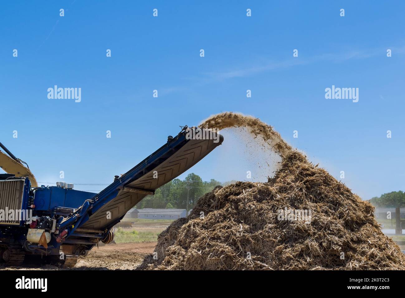 In order to prepare the land for building a housing development, a ...