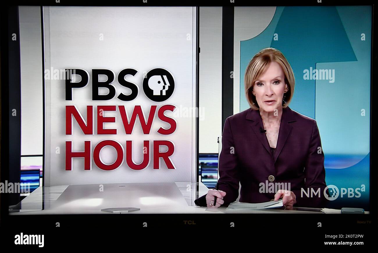 Pbs anchor hi-res stock photography and images - Alamy