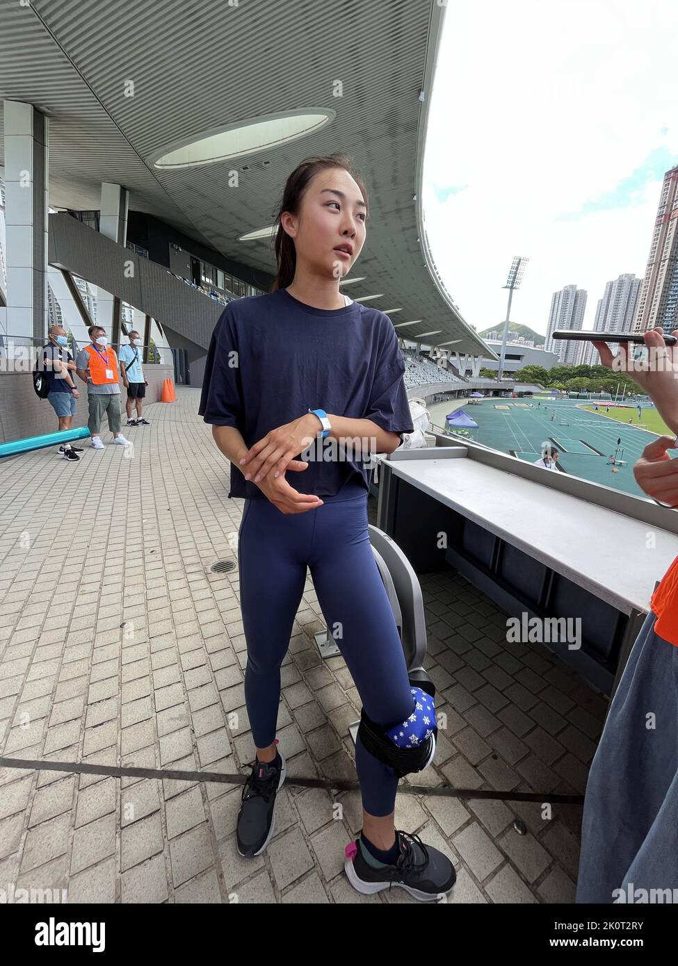 The knee injury forced high jumper Cecilia Yeung Man-wai to retire from ...