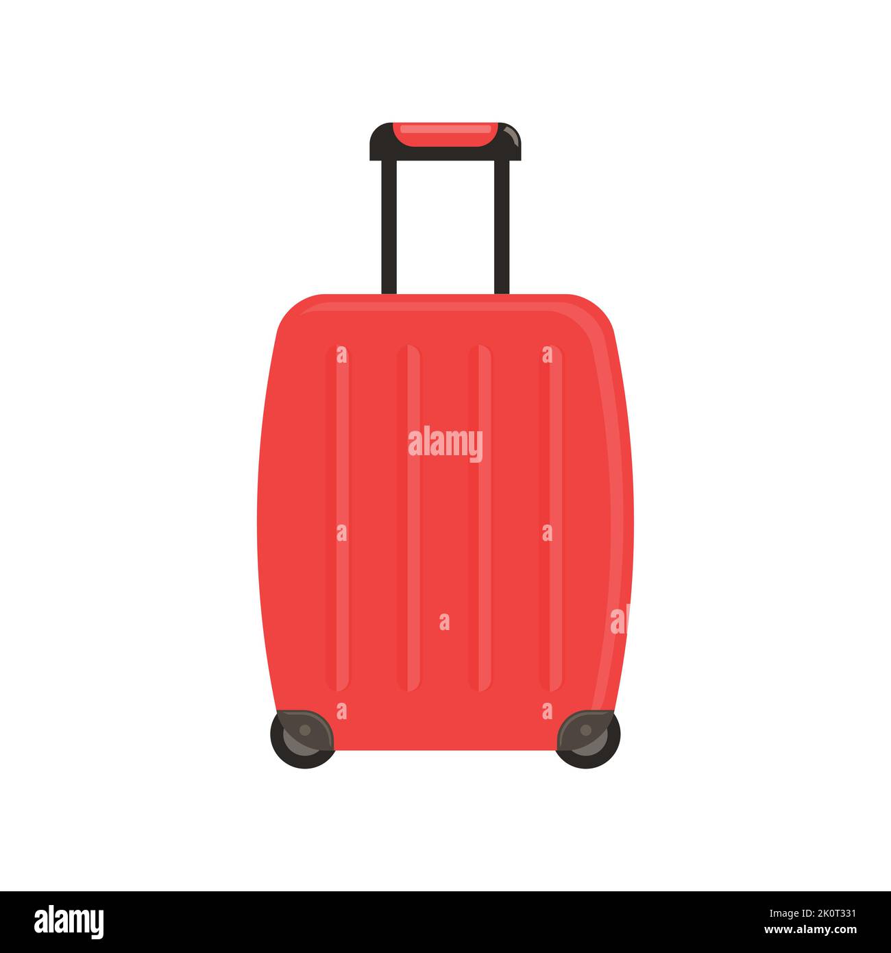 Travel suitcase icon for tourism concept design Stock Vector Image ...